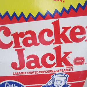 Vintage Cracker Jack Box Collectible Cracker Jack Box - Etsy