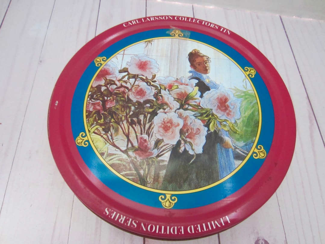 Vintage Carl Larsson Tin, Limited Edition Collector's Item - Etsy