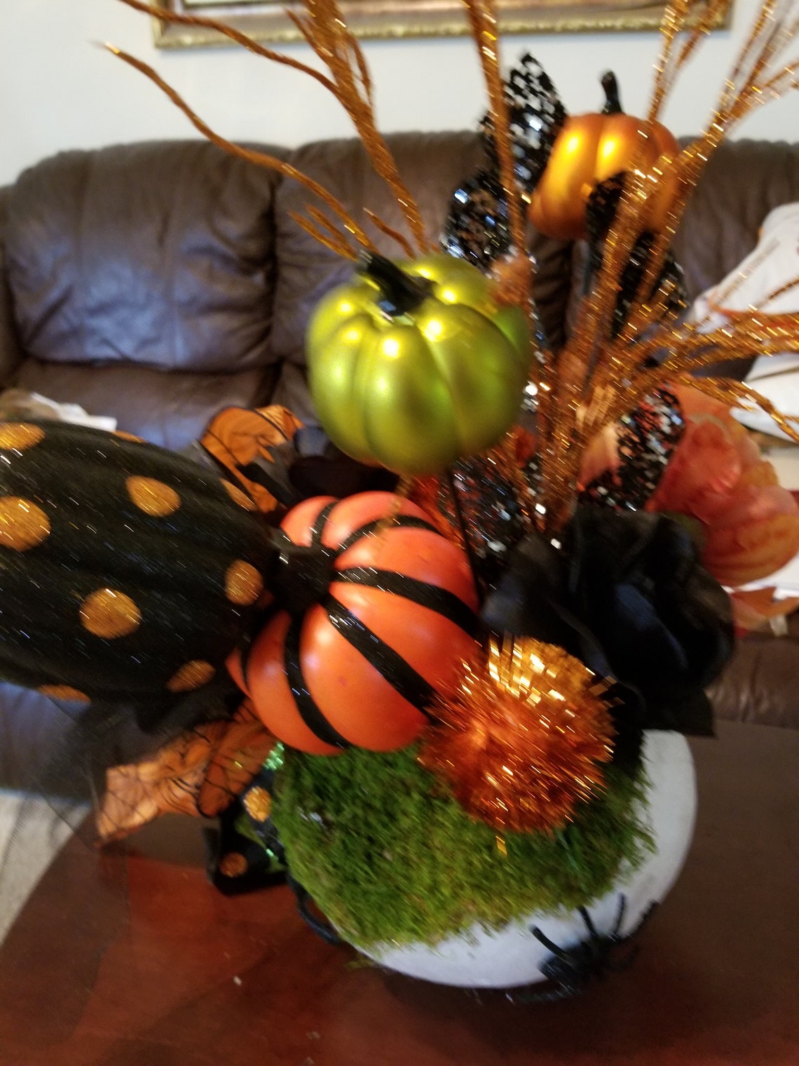 Halloween Skull, Table Decor, Skull Pumpkin,holiday - Etsy