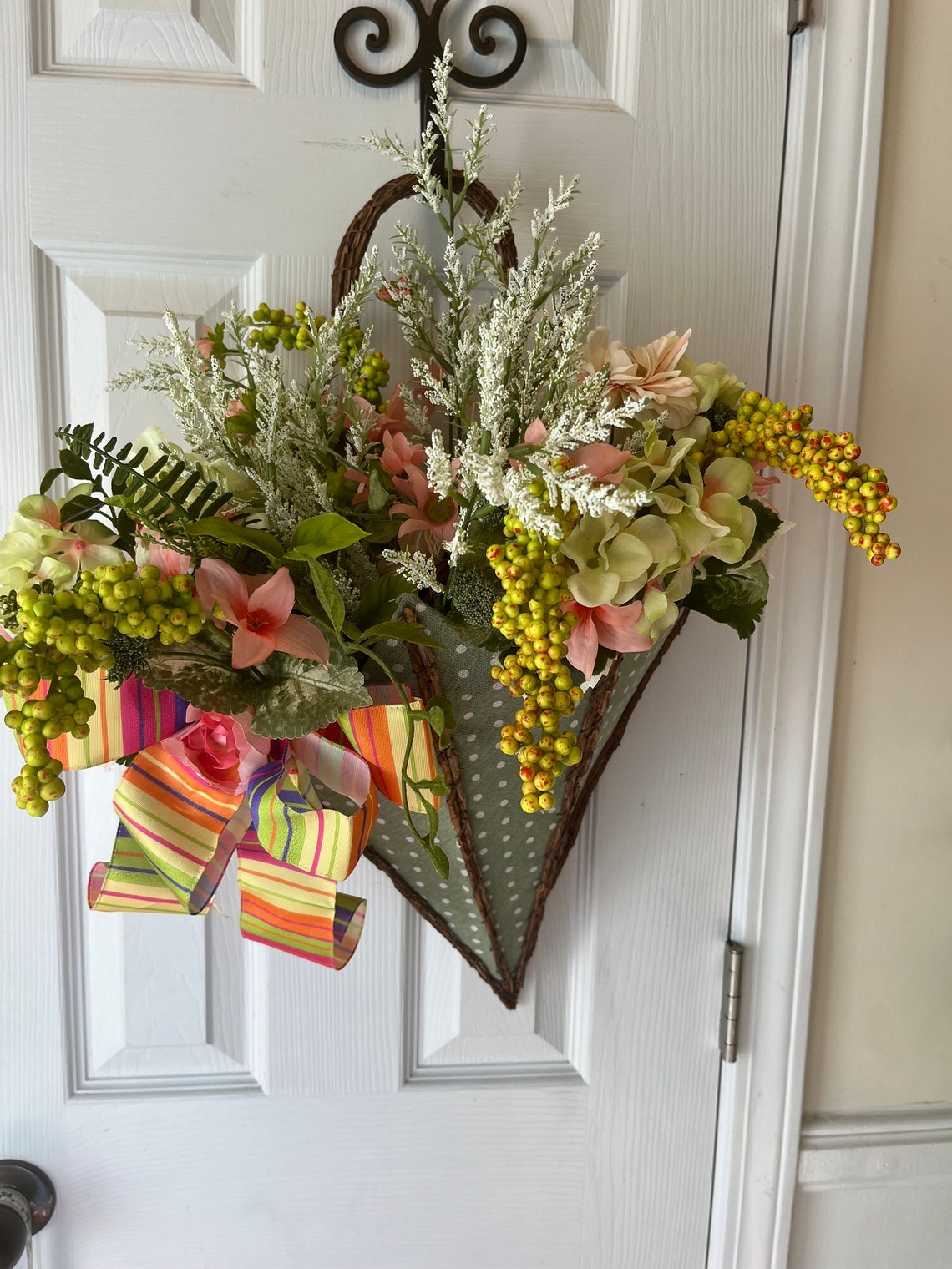 Spring Umbrella Door Hanger. - Etsy