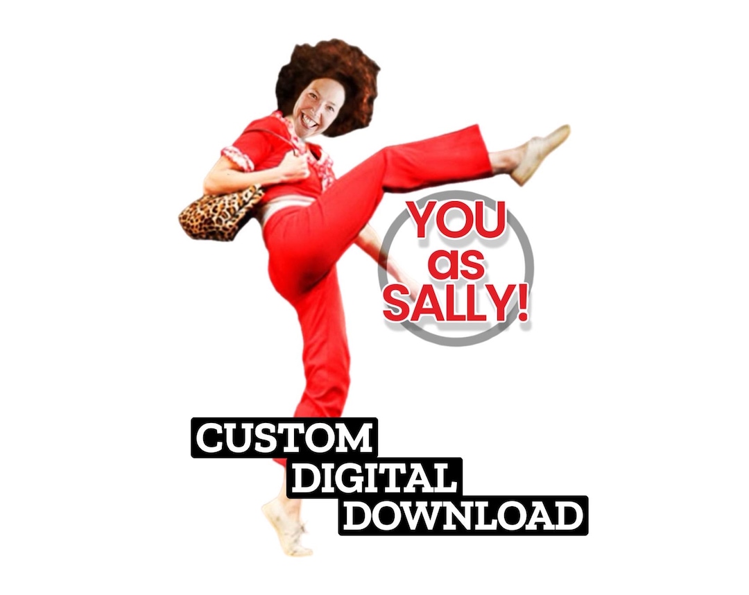 PHOTOSHOP of YOU as SALLY Digital Download Birthday Party I’m 50 Years ...