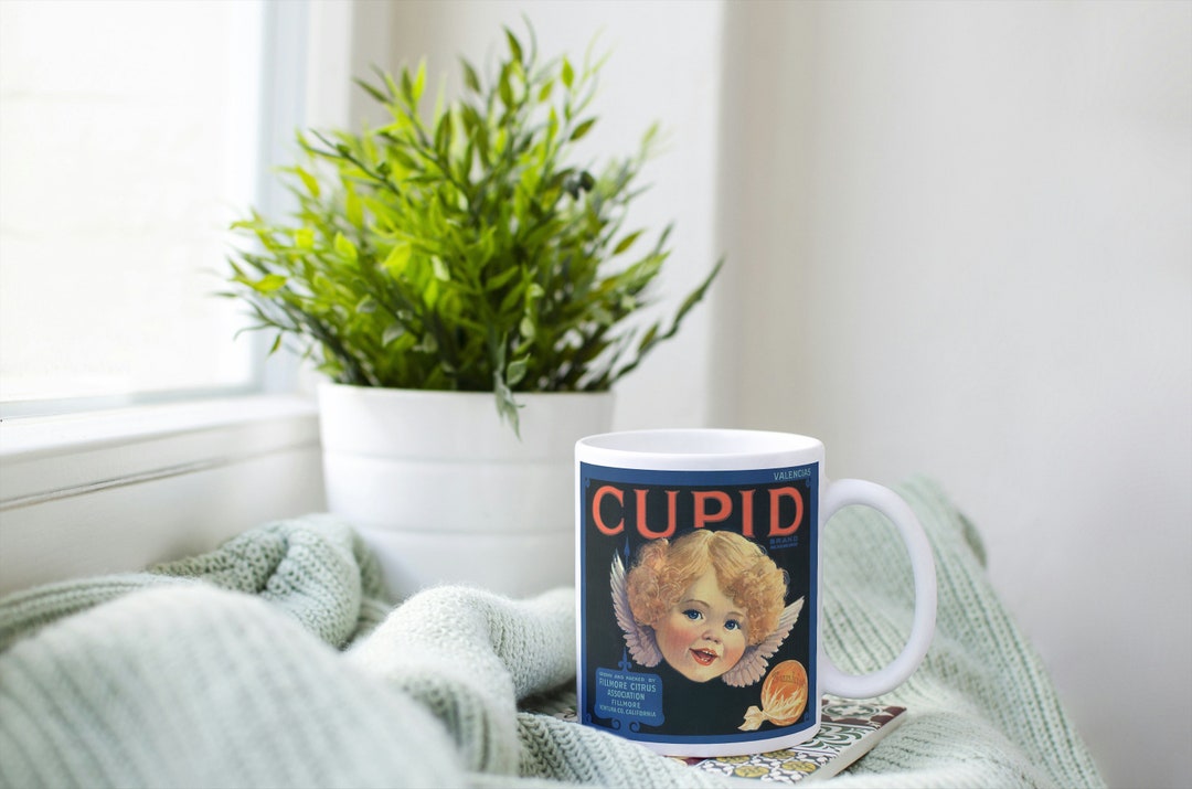 Sunkist Valencias Cupid Brand Ceramic Coffee Mug - Etsy