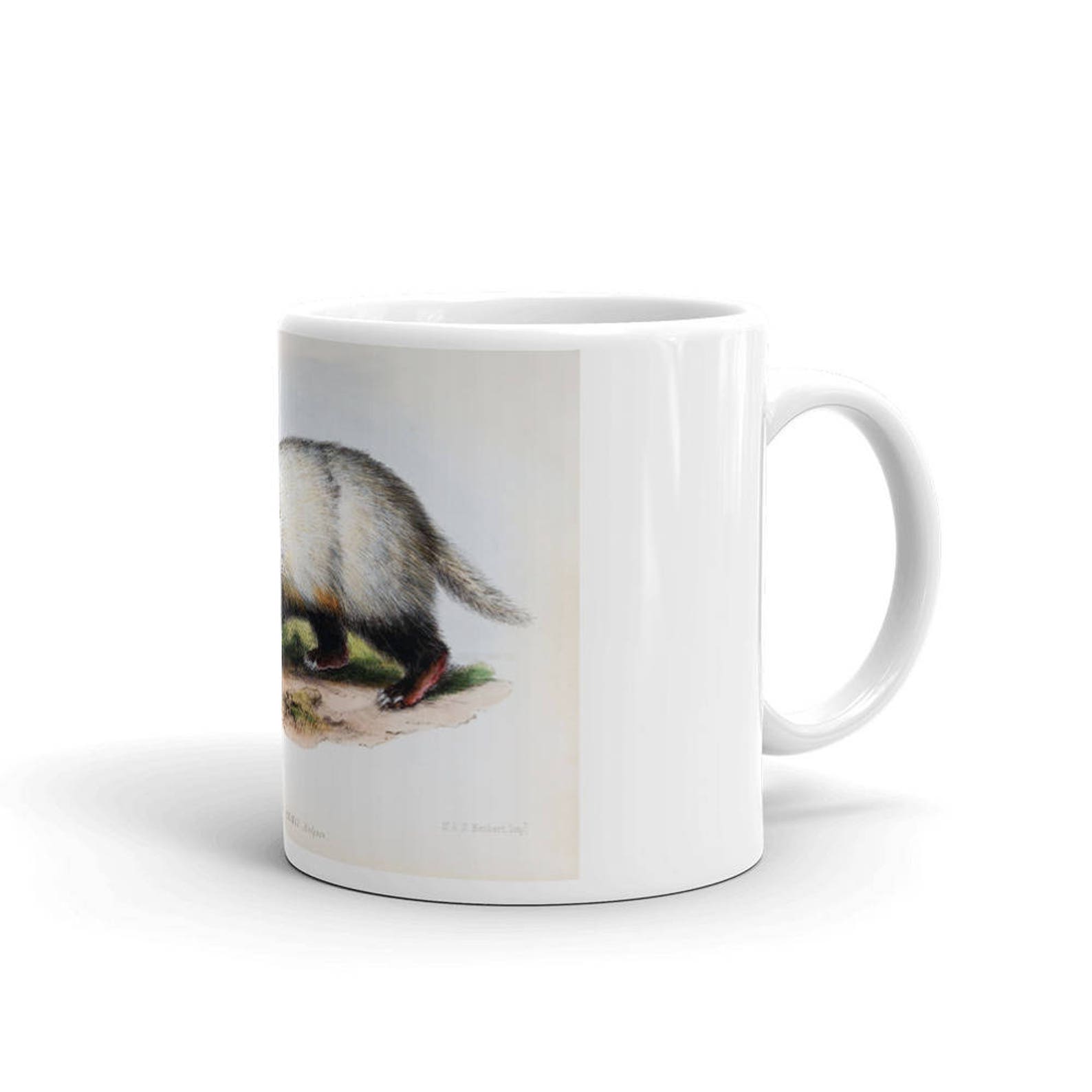 Coffee Mug Hog Badger Coffee Mug - Etsy