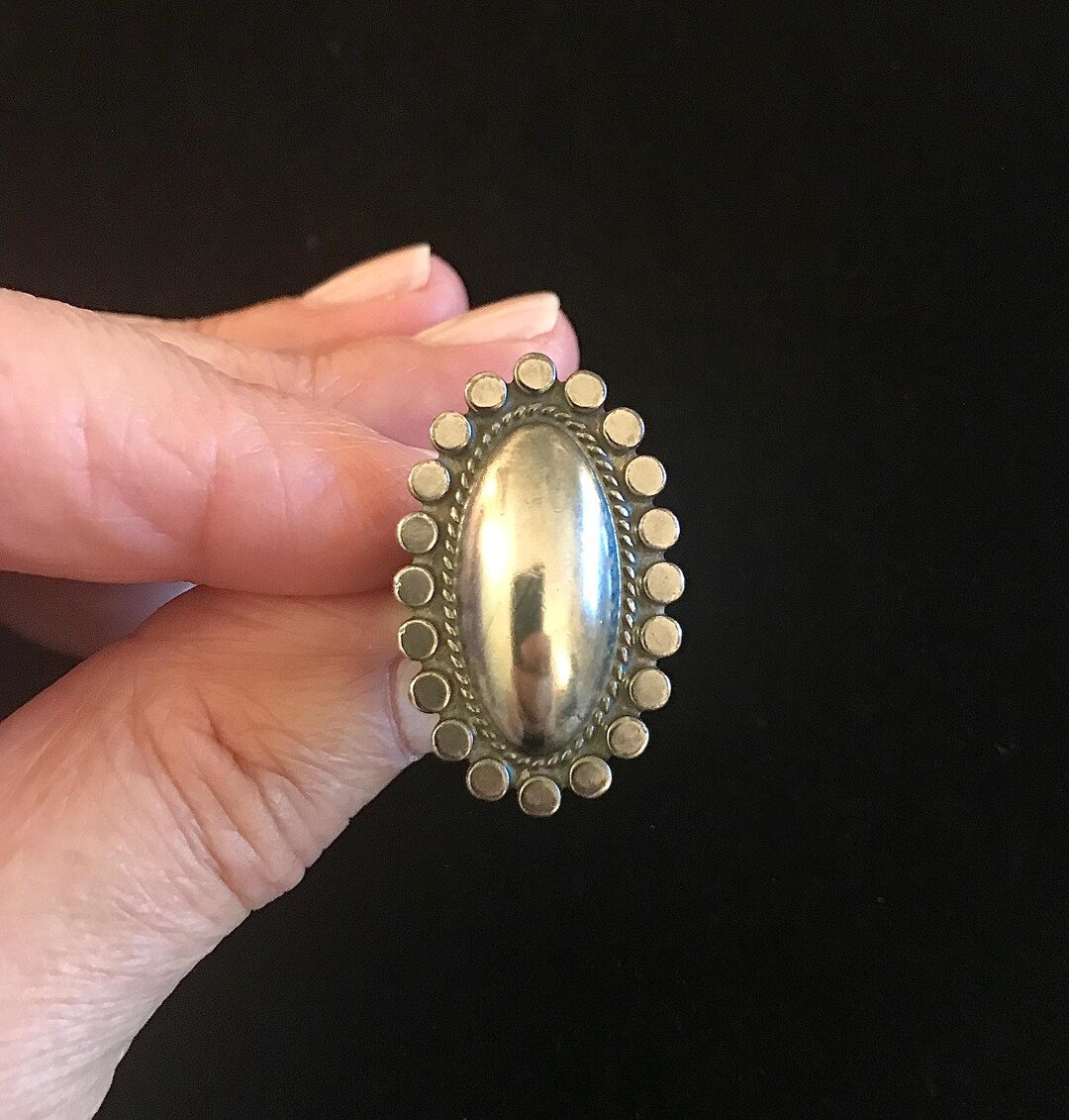 Beautiful Fred Harvey Satellite Ring Size 5 Circa 1940’s - Etsy