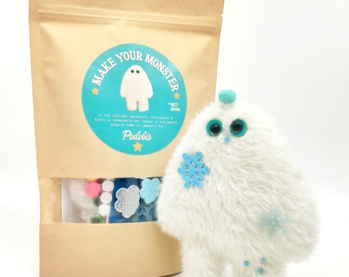 YETI EDITION. DIY Kit, Build Your Own Monster Kit, Kids' Activities ...