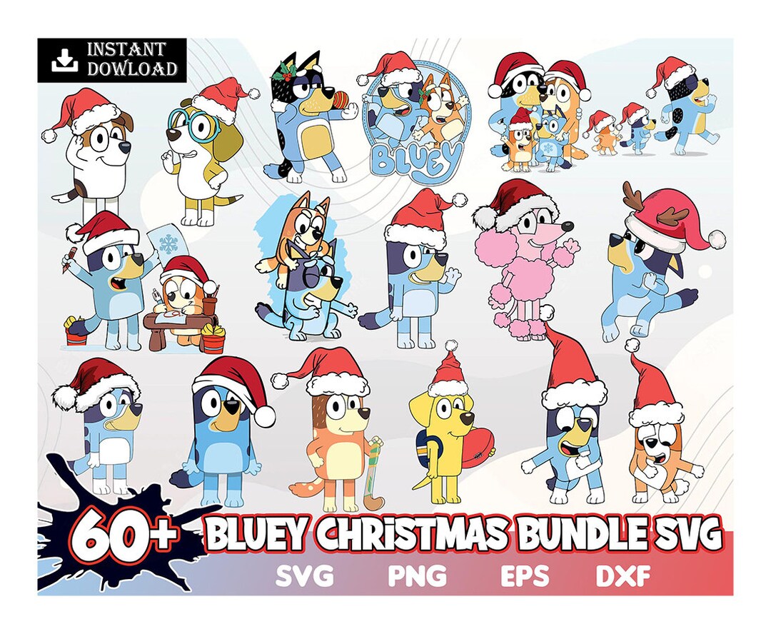 Bluey Christmas Vibes Png Xmas Png Bluey Xmas Png Bluey - Etsy