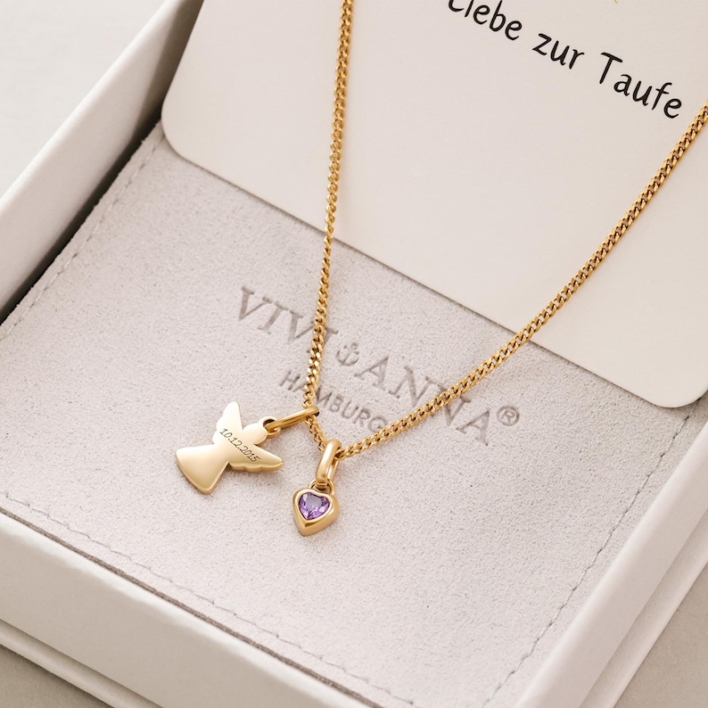 Schutzengel Kette Fur Taufe