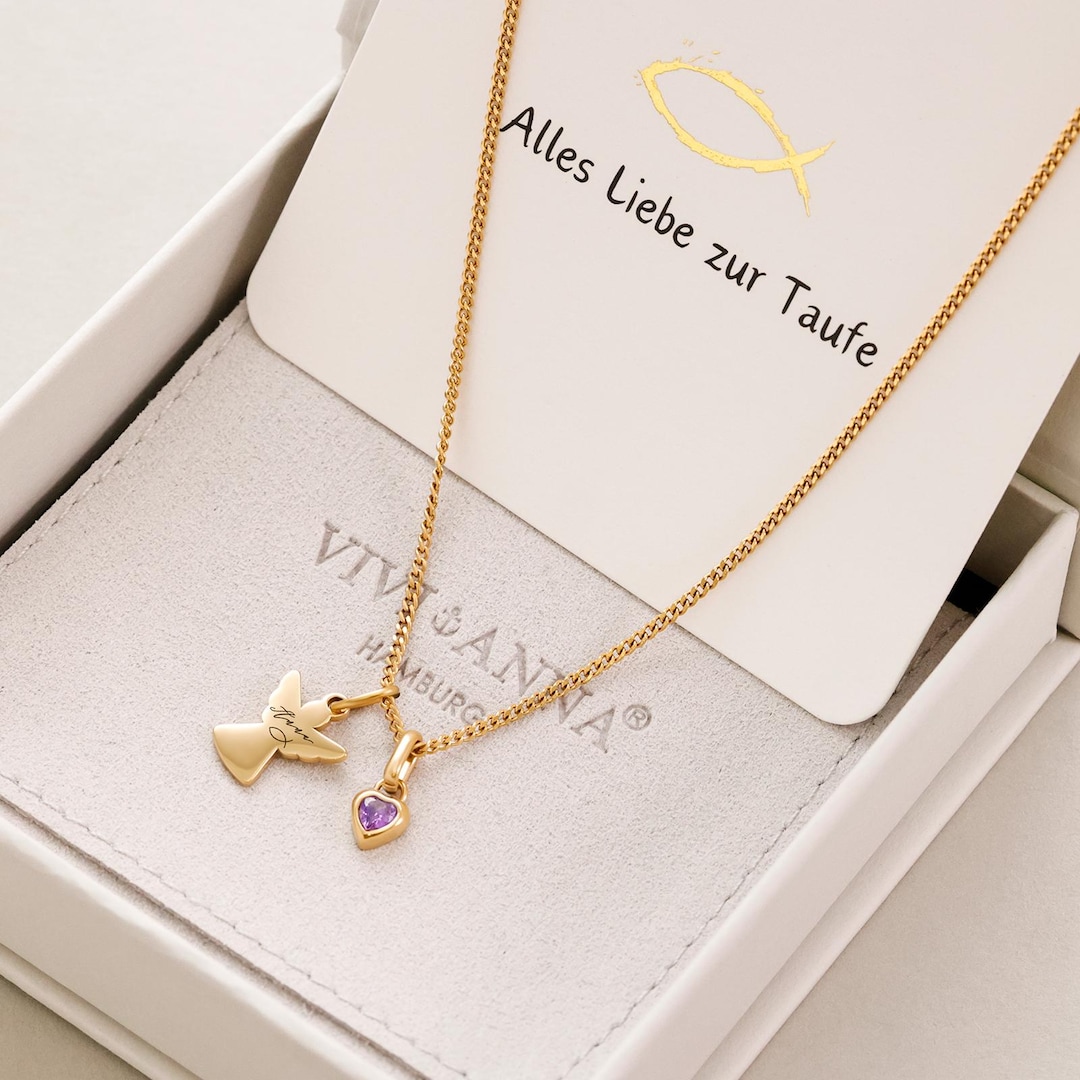 Schutzengel Kette Fur Taufe