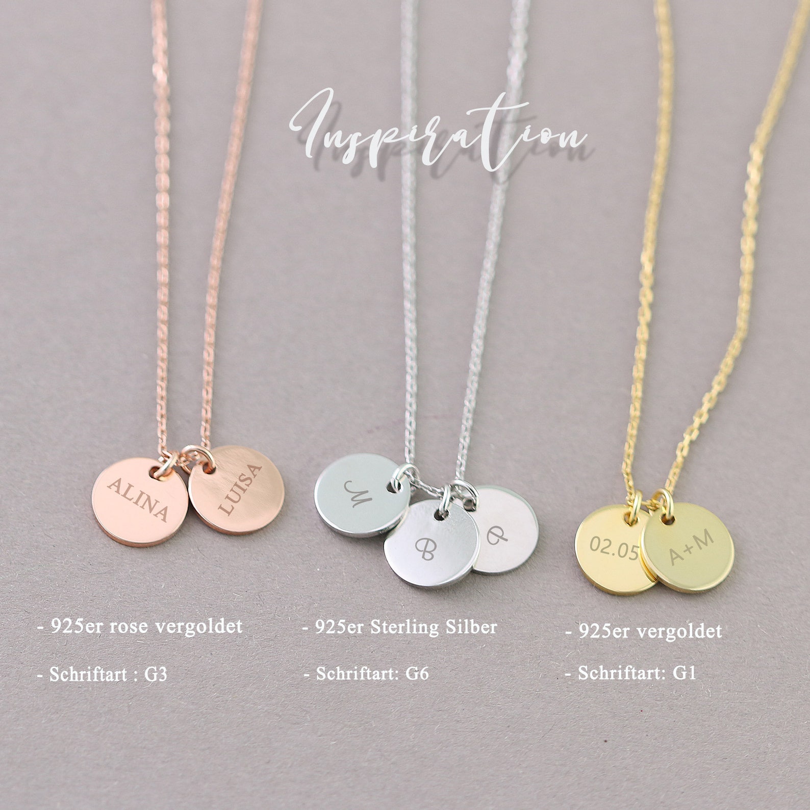 925 Layered Multi Tags Necklace (BACKORDER)