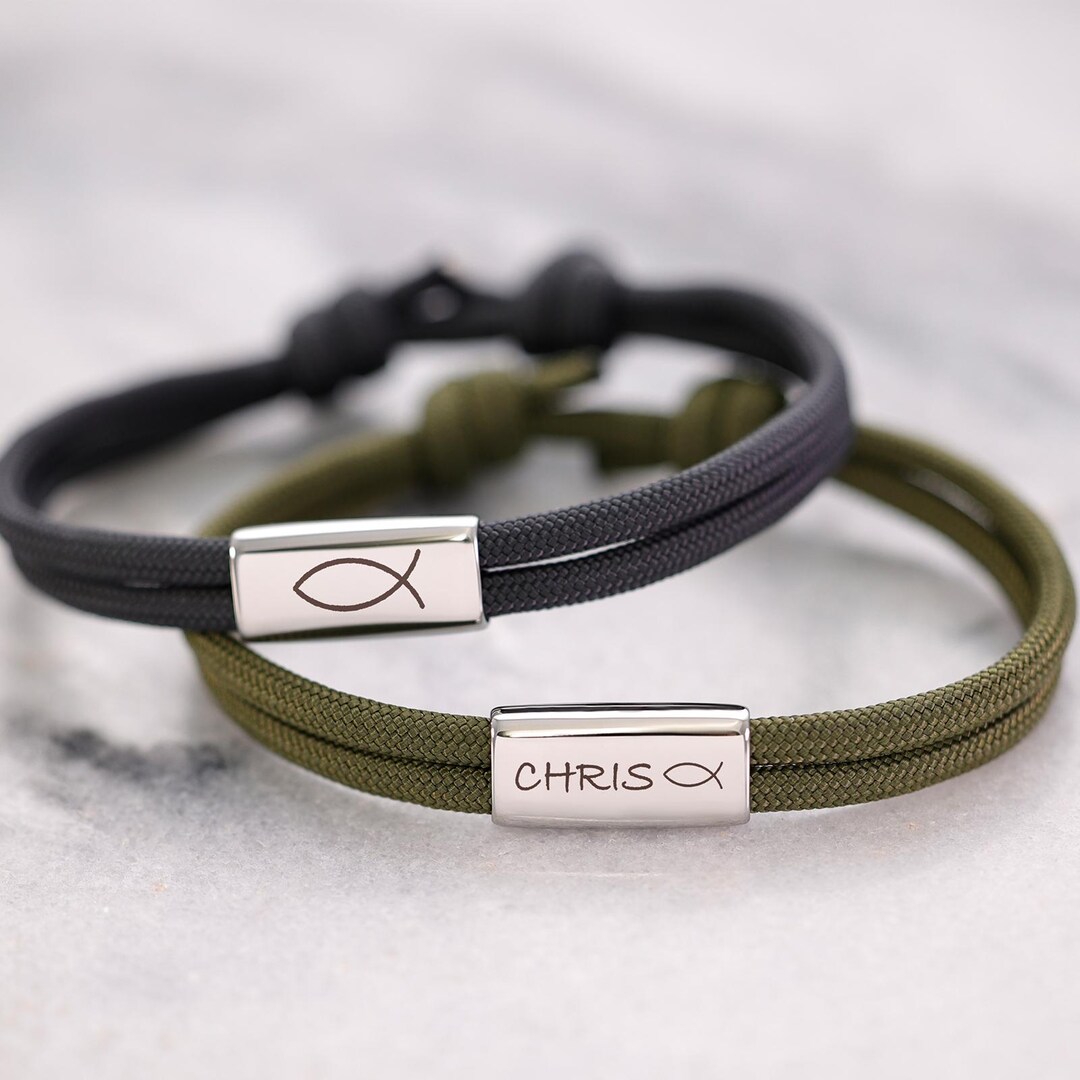 Sailing Rope Bracelet for Boys - Confirmation Gifts With Card ...