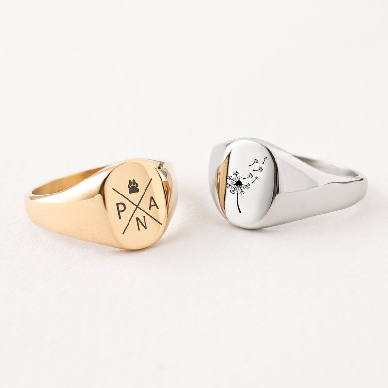 Signet Ring - Etsy