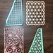 Set of 4 Background Overlays - Die Cuts ~ Card Stock Die Cut ~ Card or ...