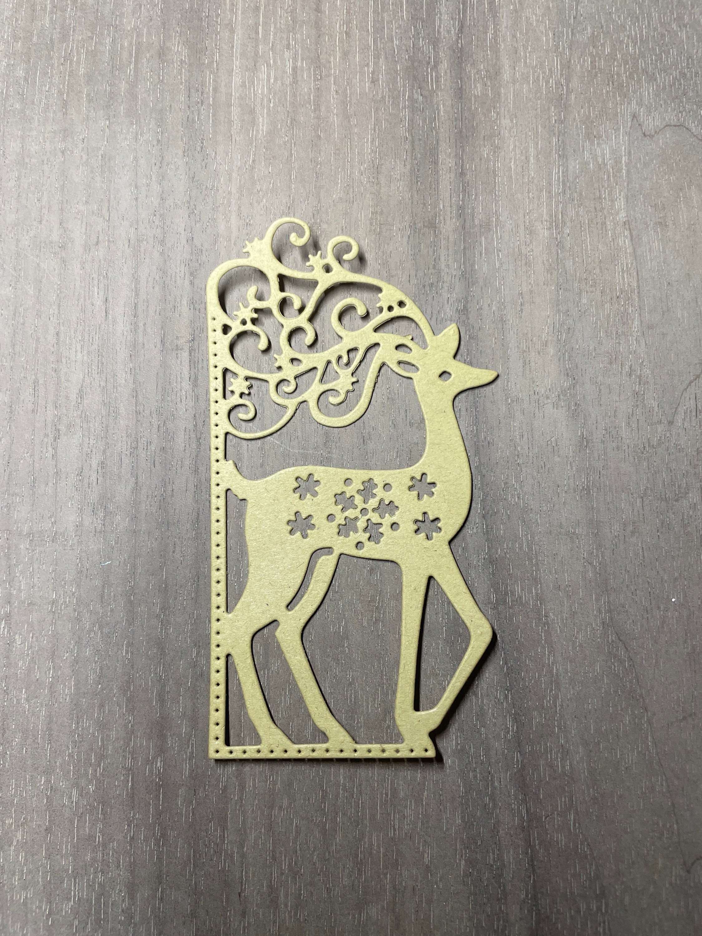 Christmas Card Die Cut Overlays – Holiday Scrapbooking Embellishments ...