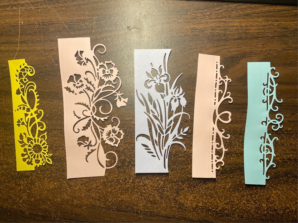 5 Overlays - Die Cuts ~ Card Stock Die Cut ~ Card or Scrapbooking ...