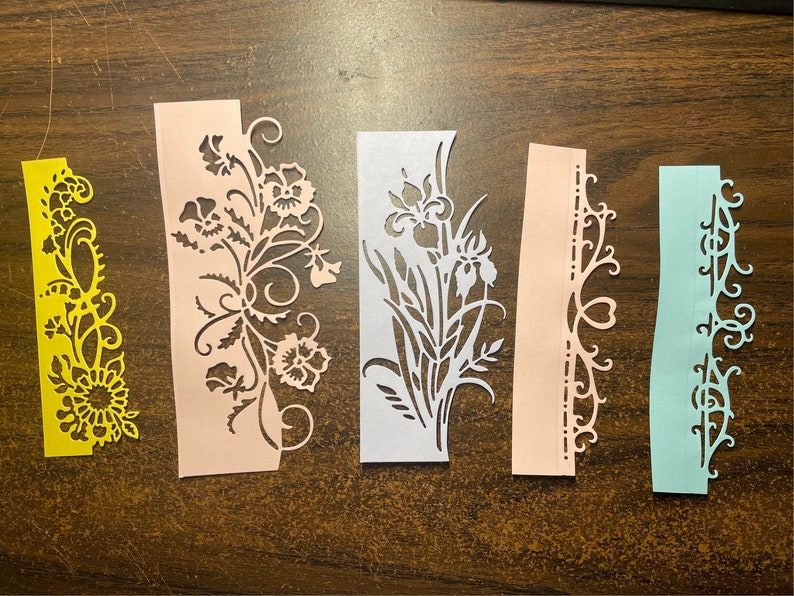 5 Overlays - Die Cuts ~ Card Stock Die Cut ~ Card or Scrapbooking ...