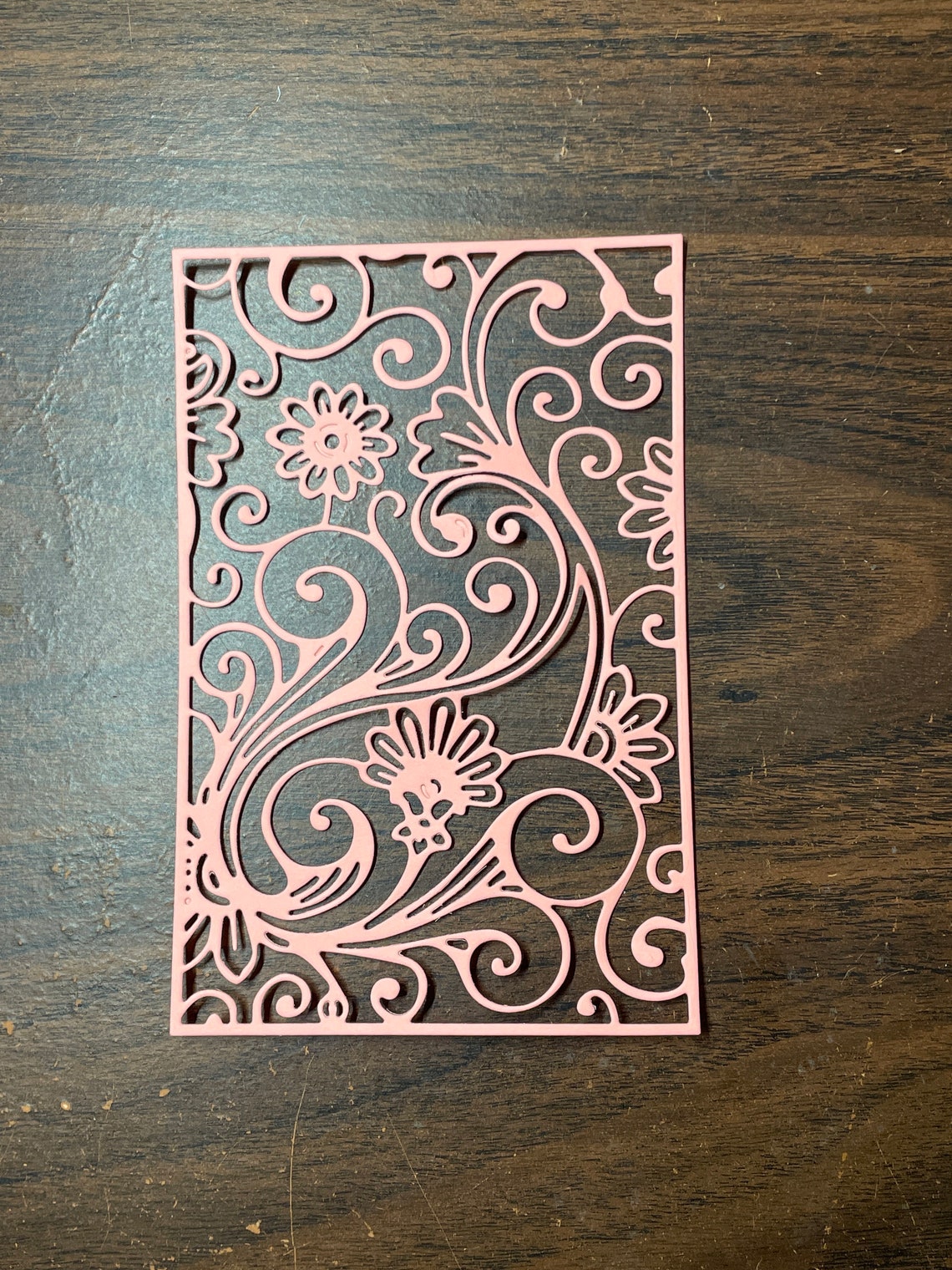 Set of 4 Background Overlays - Die Cuts ~ Card Stock Die Cut ~ Card or ...
