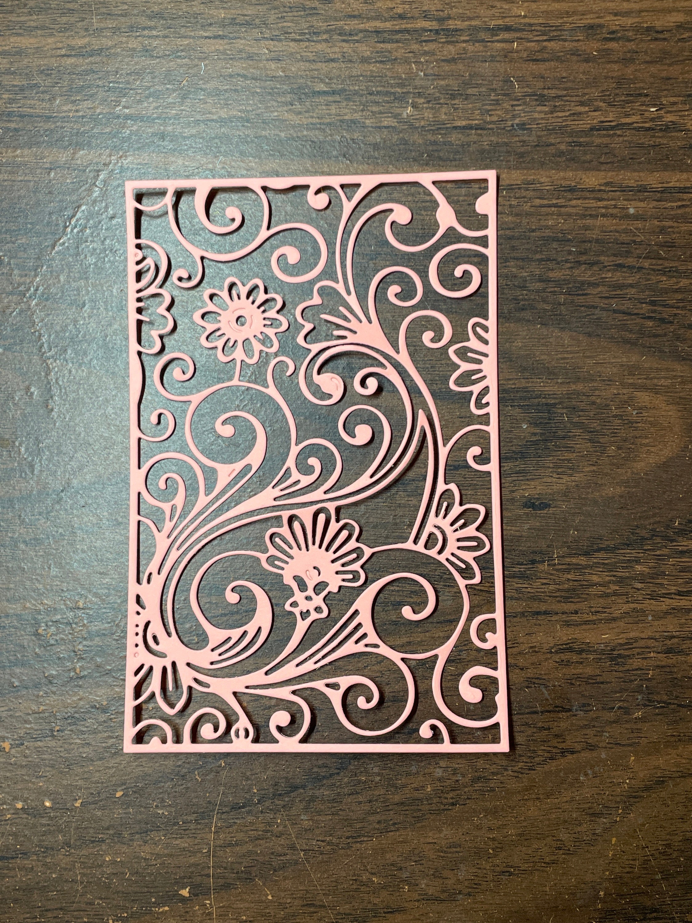 Set of 4 Background Overlays - Die Cuts ~ Card Stock Die Cut ~ Card or ...