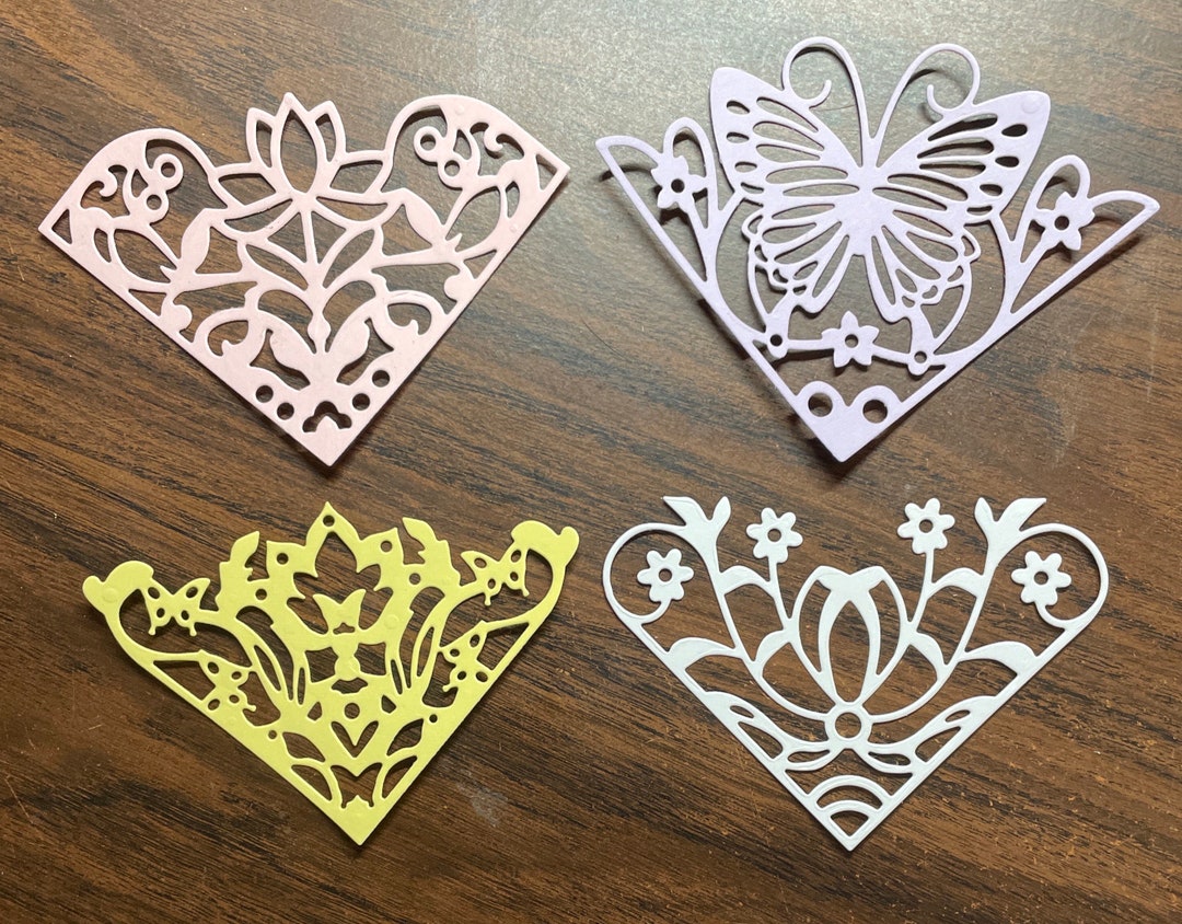 8 Corner Overlays (2 Each) - Die Cuts ~ Card Stock Die Cut ~ Card or ...