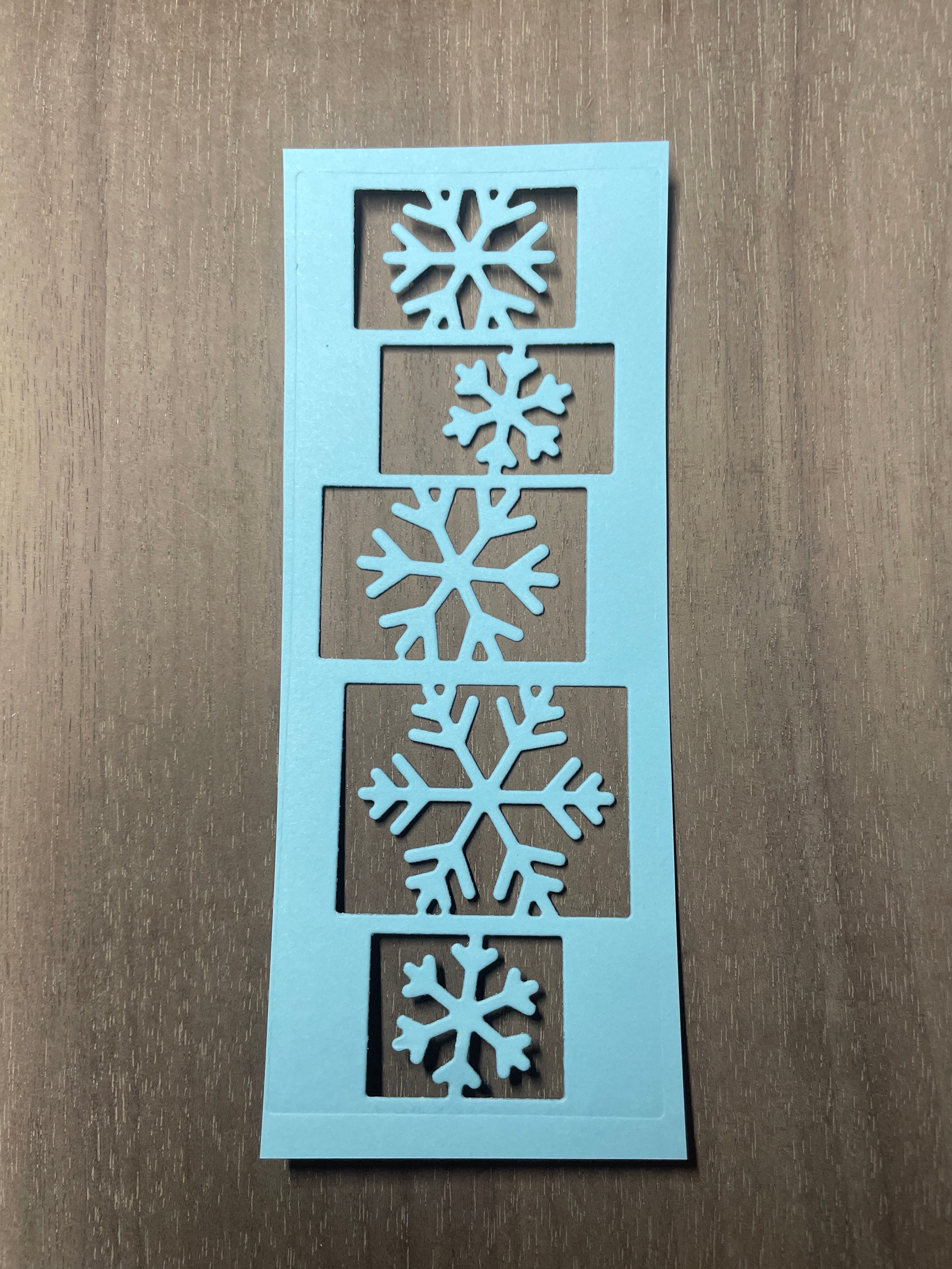 Christmas Card Overlays Set of 5 - Die Cuts ~ Card Stock Die Cut ~ Card ...