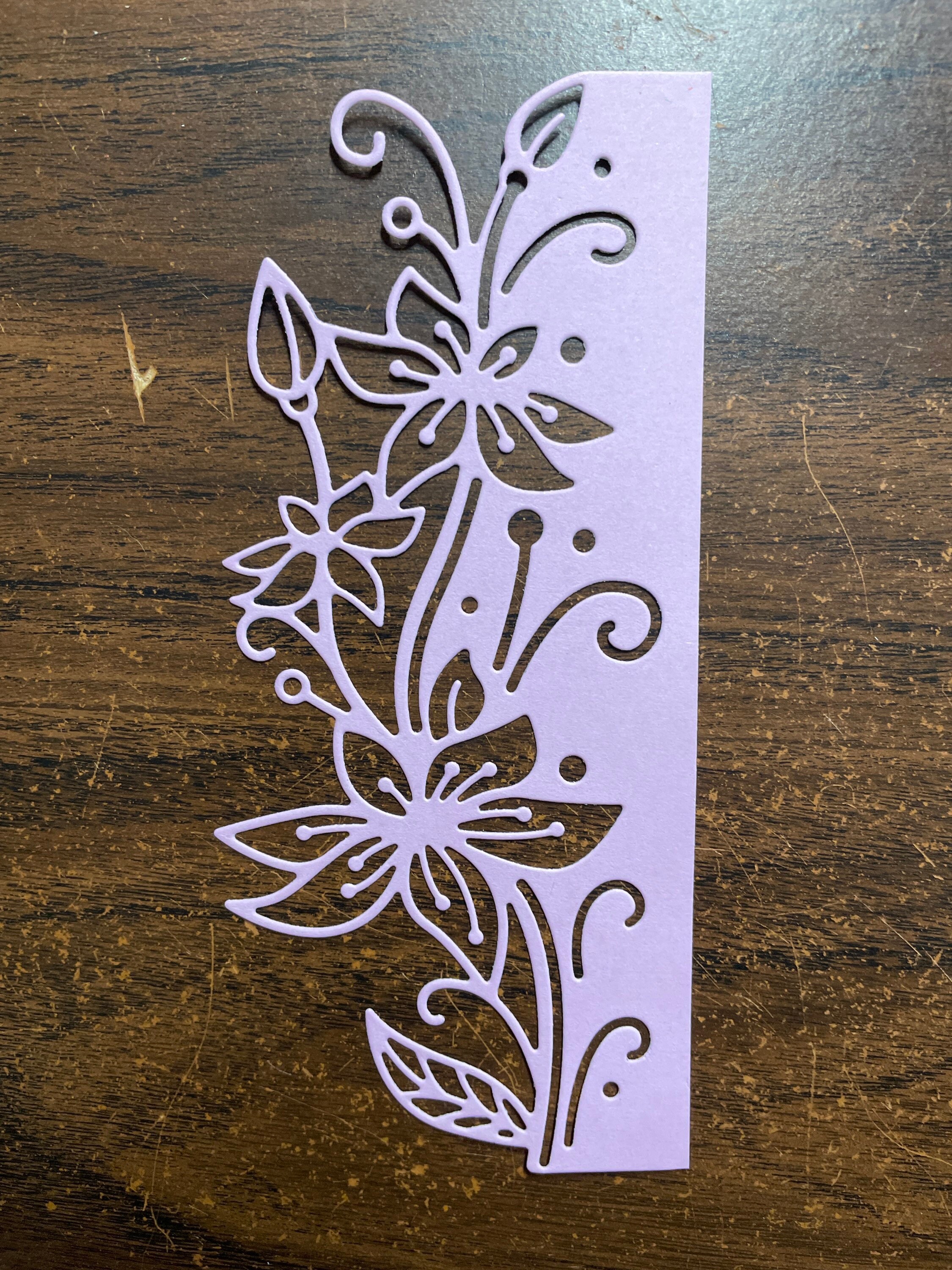 4 Overlays Die Cuts Card Stock Die Cut Card or Scrapbooking ...