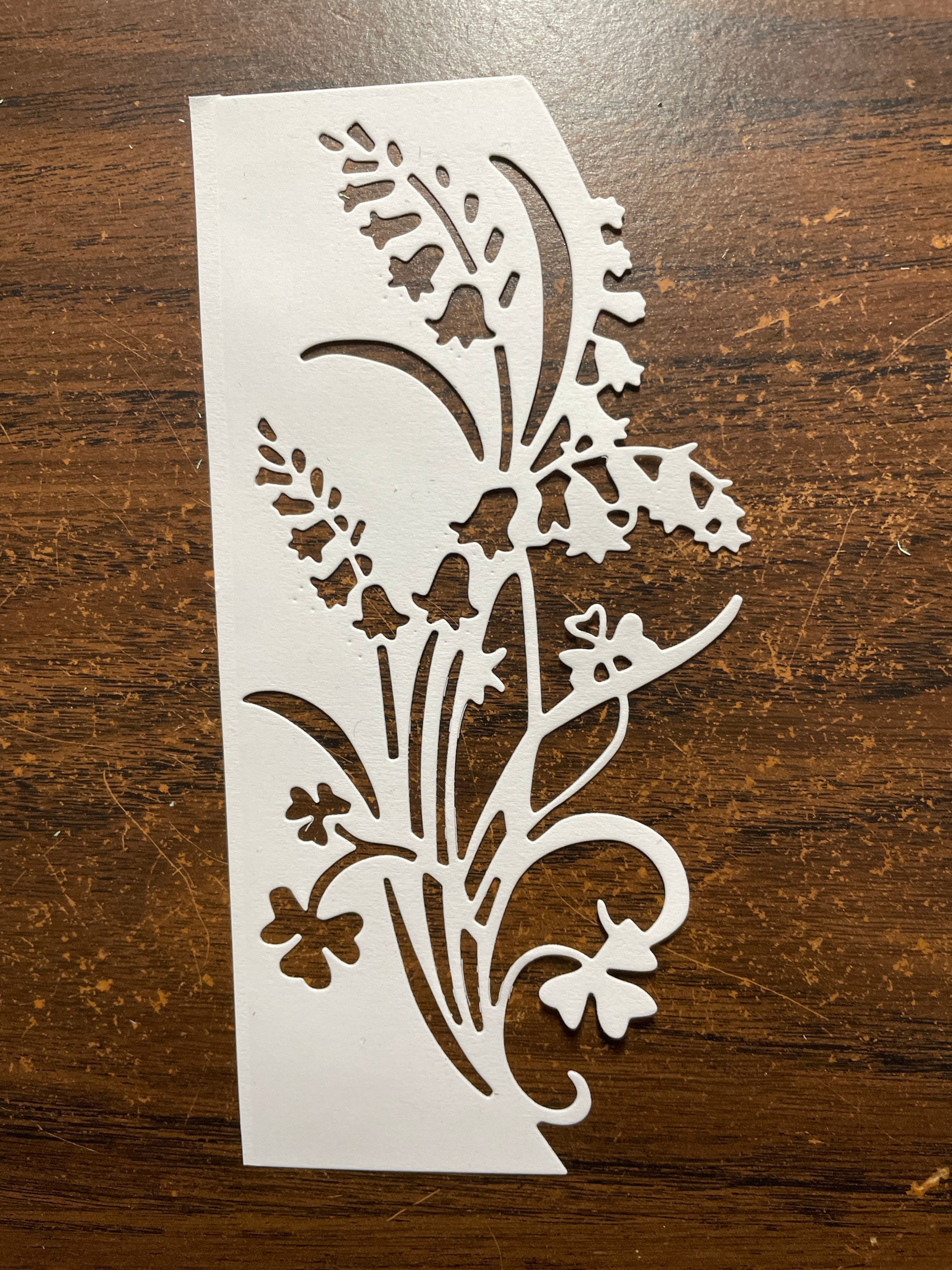 3 Overlays Die Cuts Card Stock Die Cut Card or Scrapbooking ...