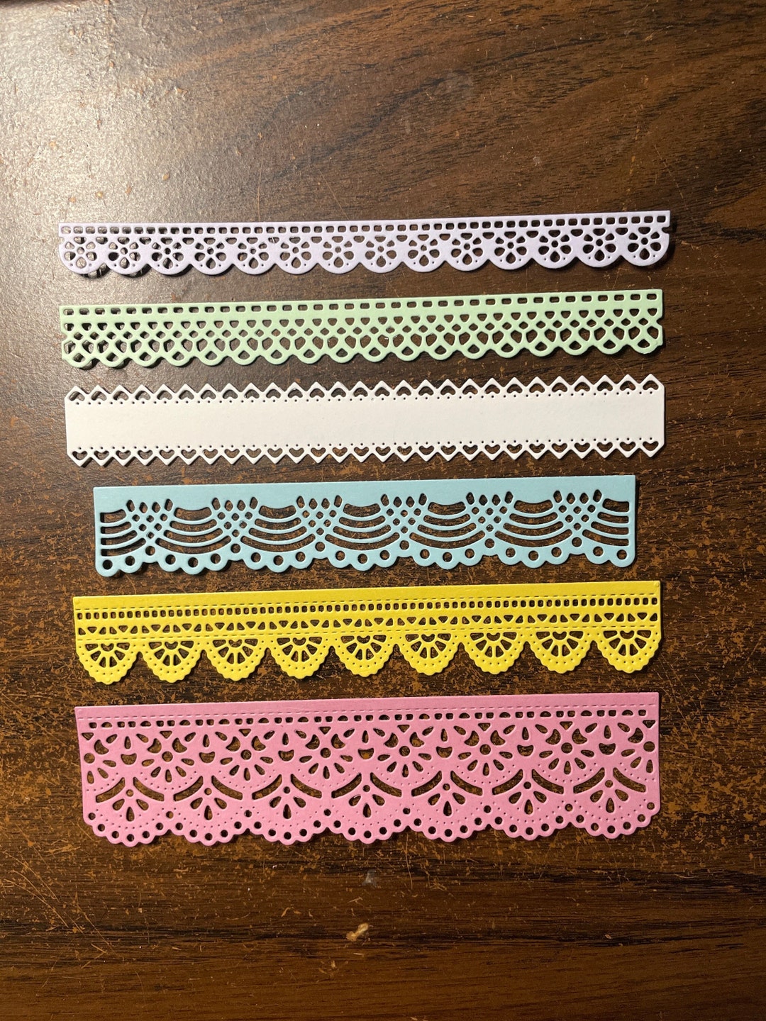 6 Border Overlays - Die Cuts ~ Card Stock Die Cut ~ Card or ...