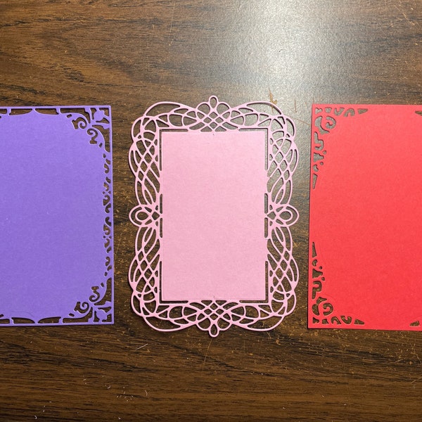 Cardstock Die Cuts - Etsy