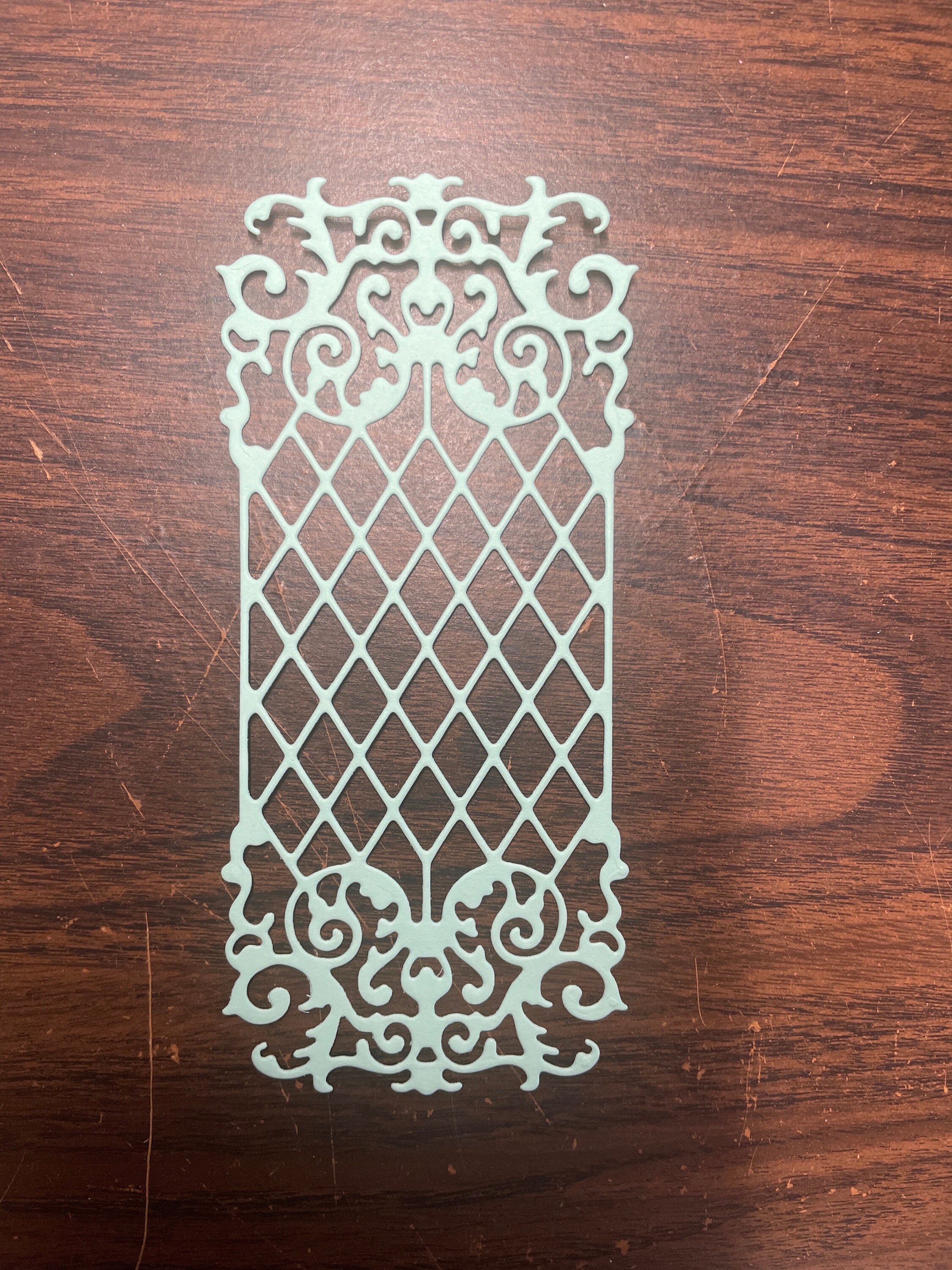 Set of 4 Trellis Frames for Card Overlays - Die Cuts ~ Card Stock Die ...