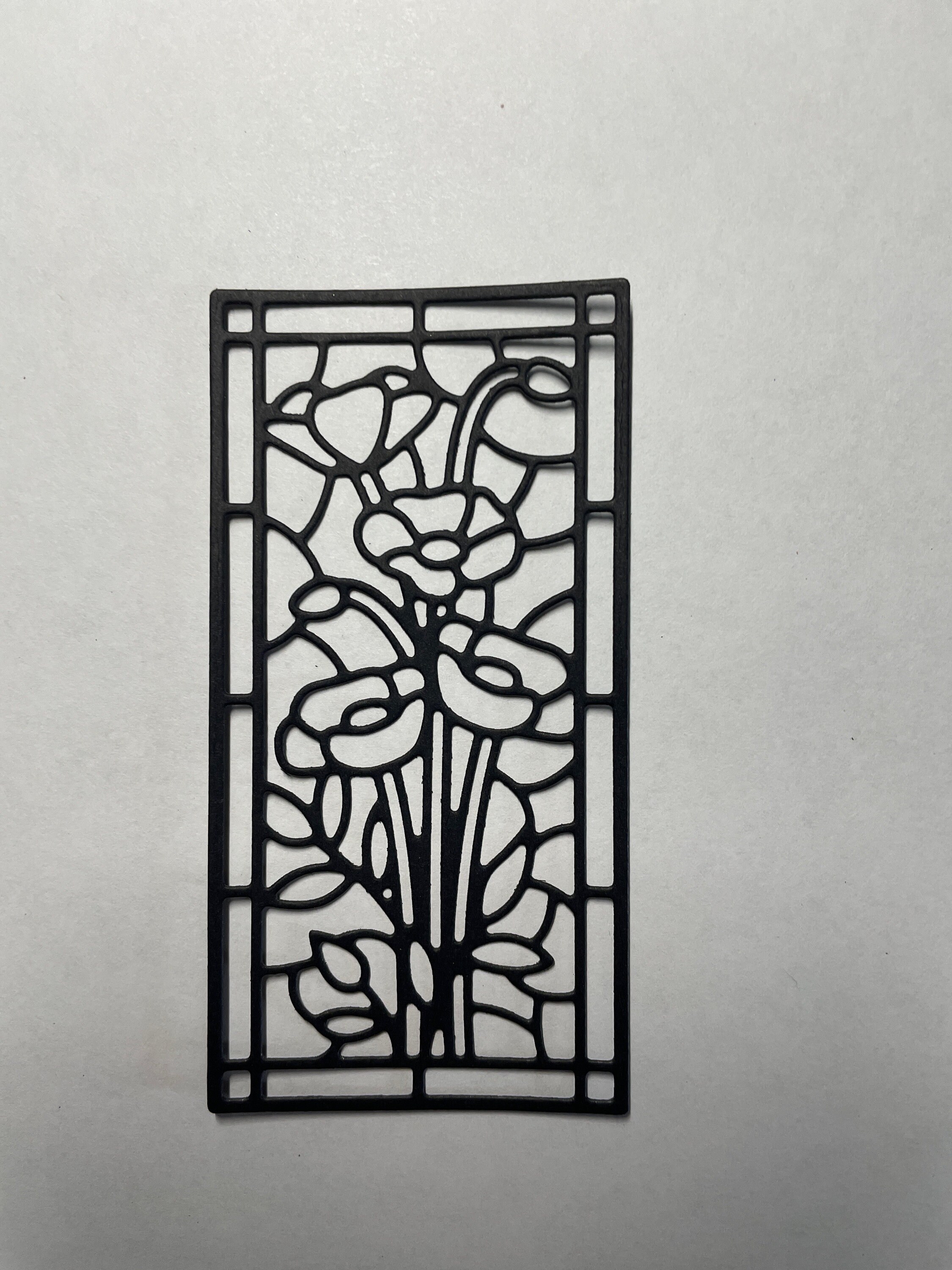 Set of 4 Stained Glass Frames for Card Overlays - Die Cuts ~ Card Stock ...