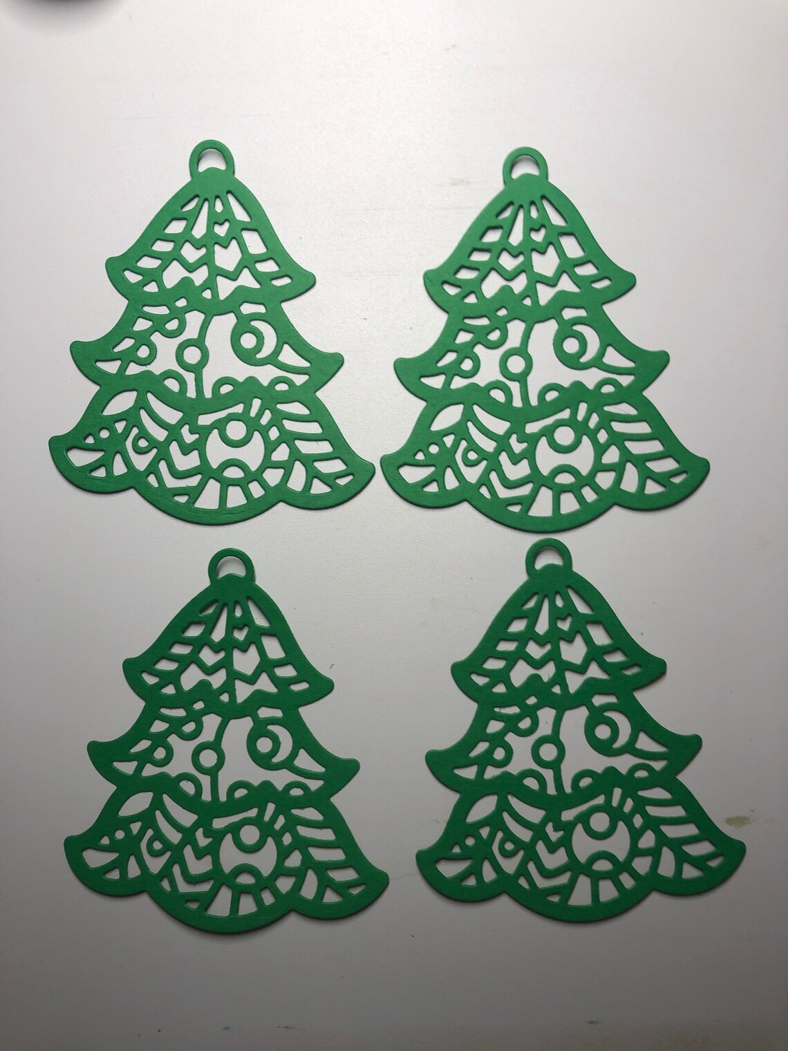 8 Die Cut Trees - Card Stock Die Cut ~ Card or Scrapbooking ...