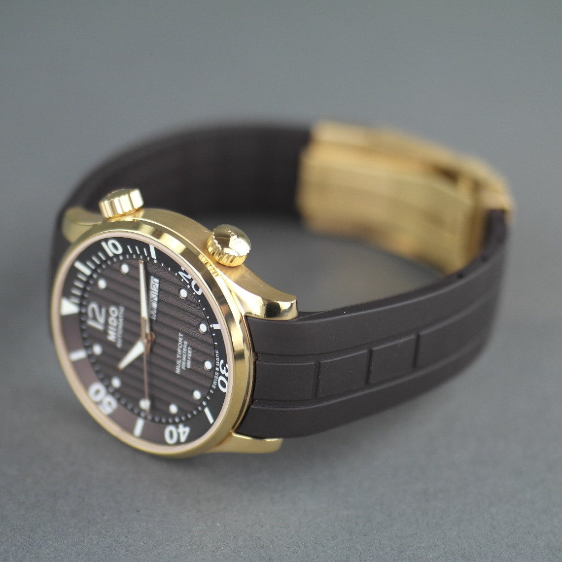 Mido Multifort Gold Plated Automatic 25 Jewels Wrist Watch - Etsy