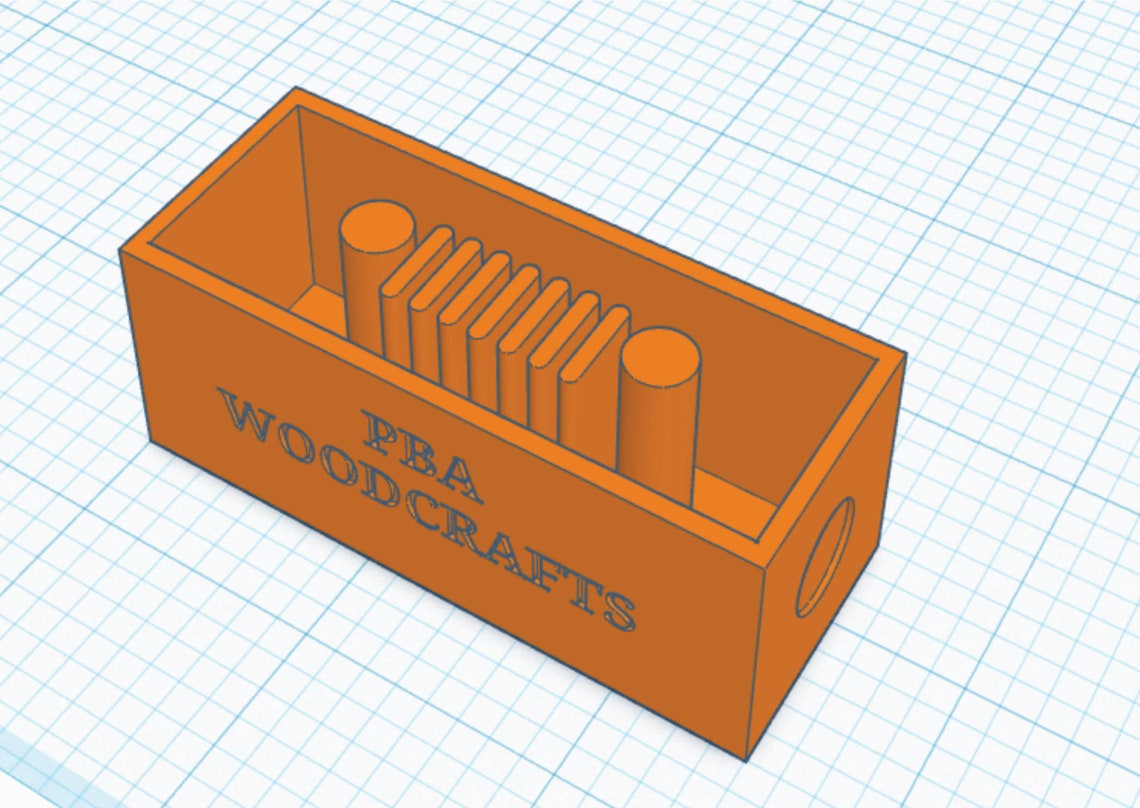 3D Printable Pen Blank .stldigital Download - Etsy Canada