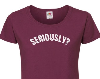 Seriously T Shirt - Etsy