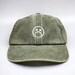 Sad Face Embroidered Cap || Vintage Style Washed Low Profile Dad Cap 6 ...
