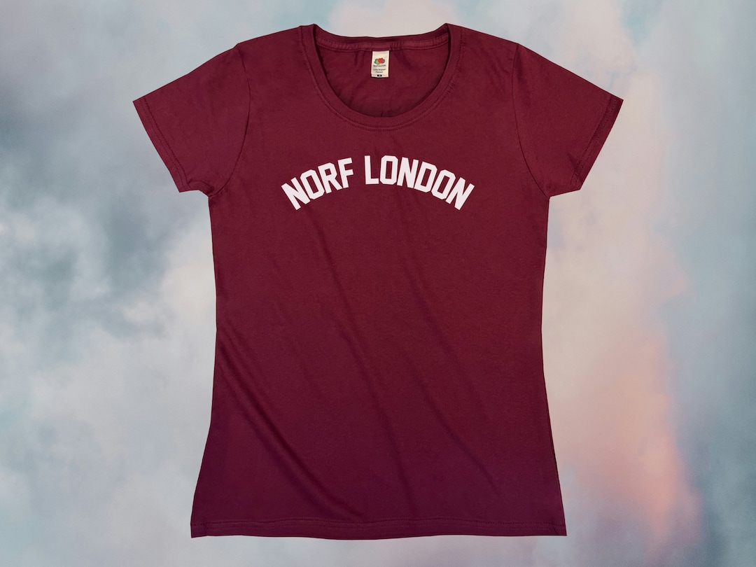 Norf London T-shirt Womens XS S M L XL - Etsy UK