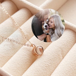 Custom Projection Photo Pendant,custom Photo,photo Hidden Inside the ...