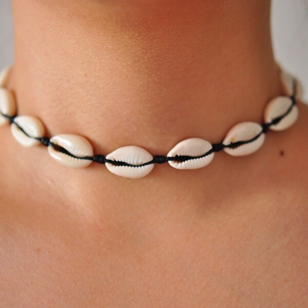 Cowrie Necklace - Etsy