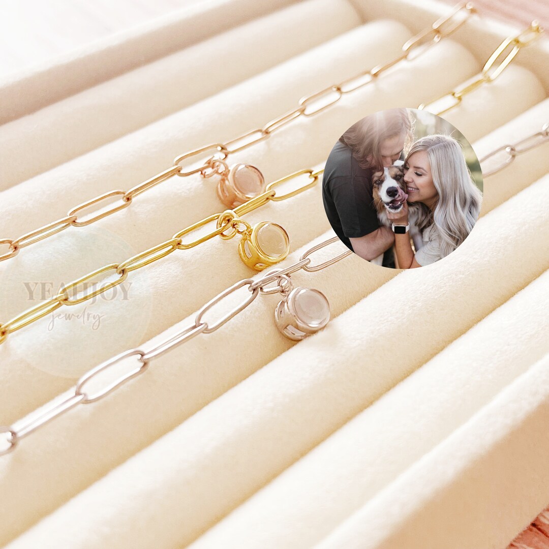 Custom Photo Projection Bracelet, Personalized Projection Bracelet ...