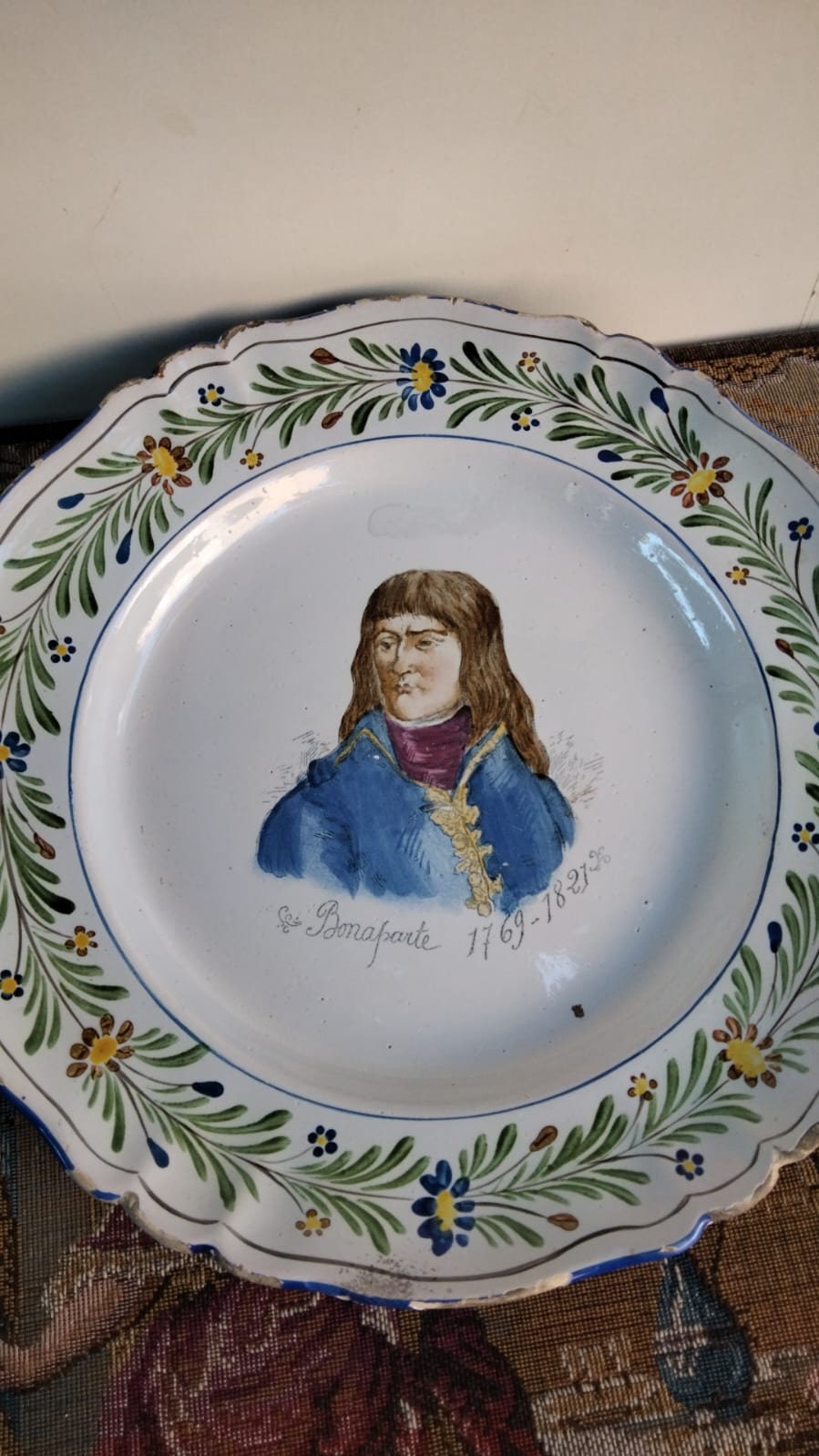 Antique 19th Century French Old Napoleón Plate - Etsy