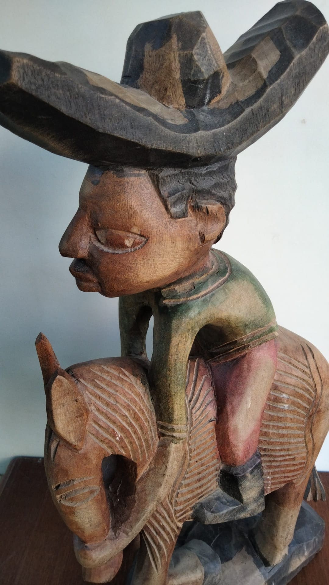 Figura Mexicana Tallada En Madera. - Etsy