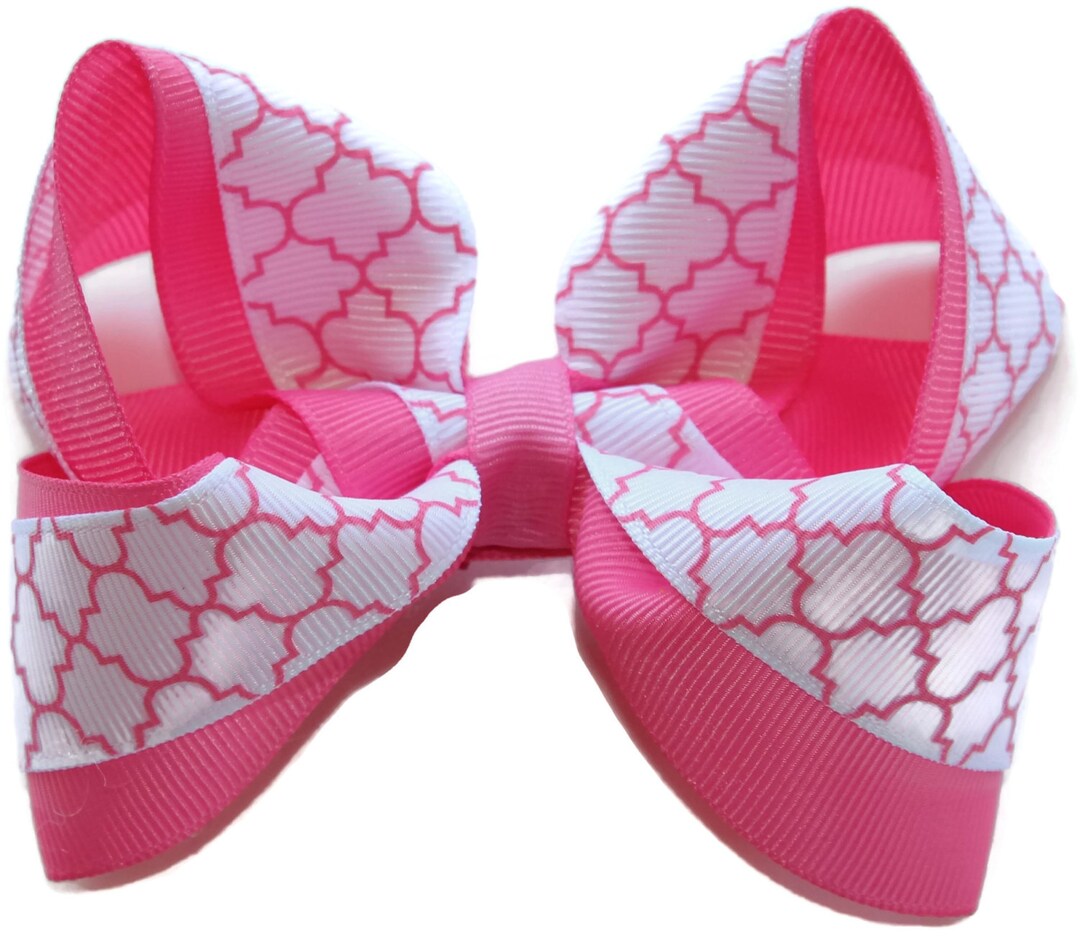 PASSION PINK BOW - Etsy