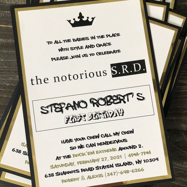 The Notorious One Birthday - Etsy