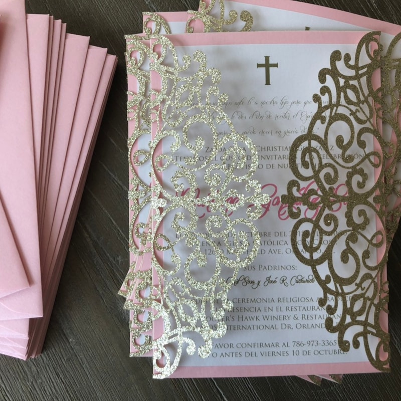 Laser Cut Invites - Etsy