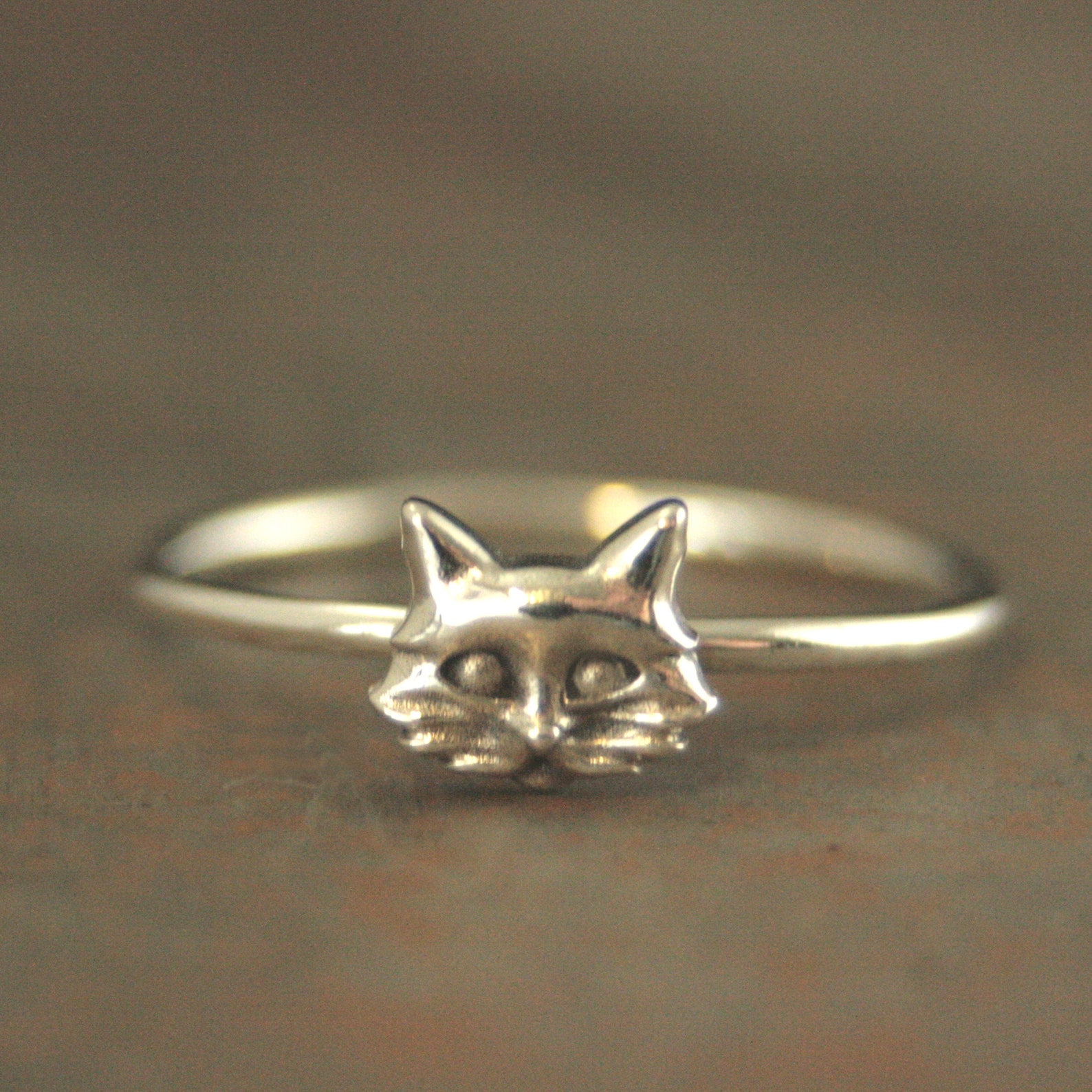 Kitty Cat Ring You've Cat to Be Kitten Me Silver Cat Ring Cat Head Ring ...