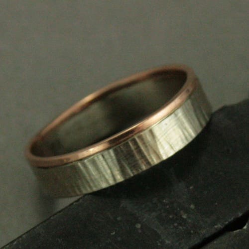 Hammered Wedding Ring the Centurion Band Solid 14K White - Etsy