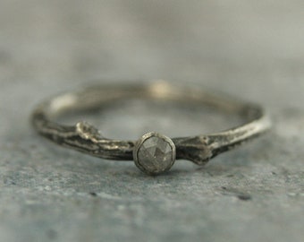 Rustic Wedding Ring - Etsy