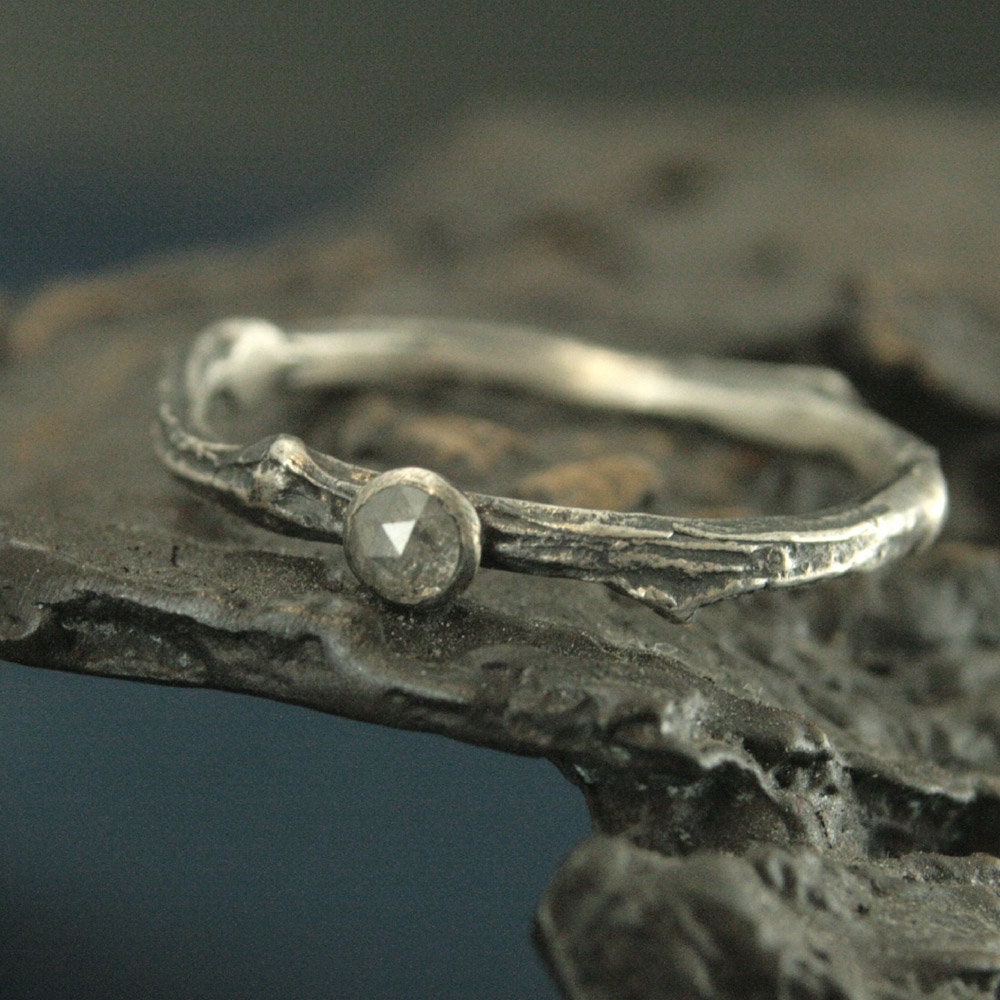 Woodland Wedding Set Twig Bands His and Hers Set Rustic | Etsy