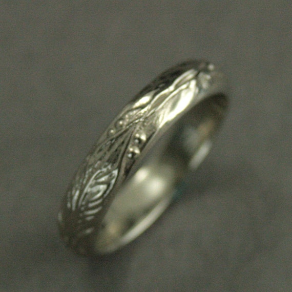 Elven Ring Leaf Band Fantasy Ring Elven Jewelry Elf Ring | Etsy