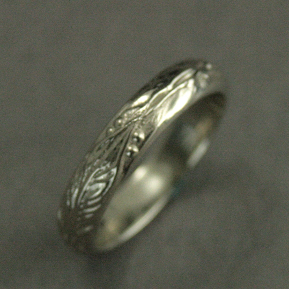 Elven Ring Leaf Band Fantasy Ring Elven Jewelry Elf Ring | Etsy