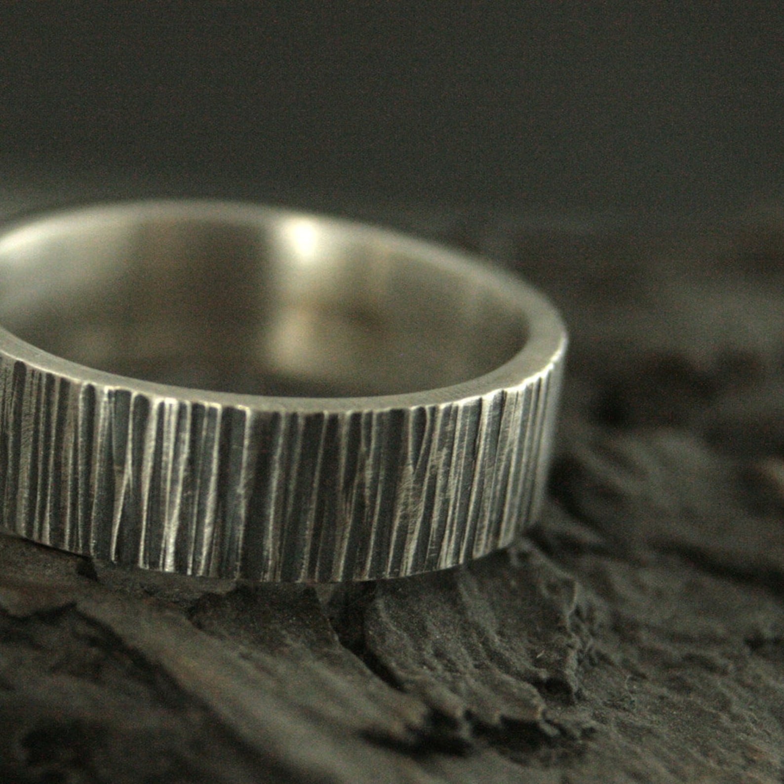 Woodland Wedding Set Twig Bands His and Hers Set Rustic | Etsy